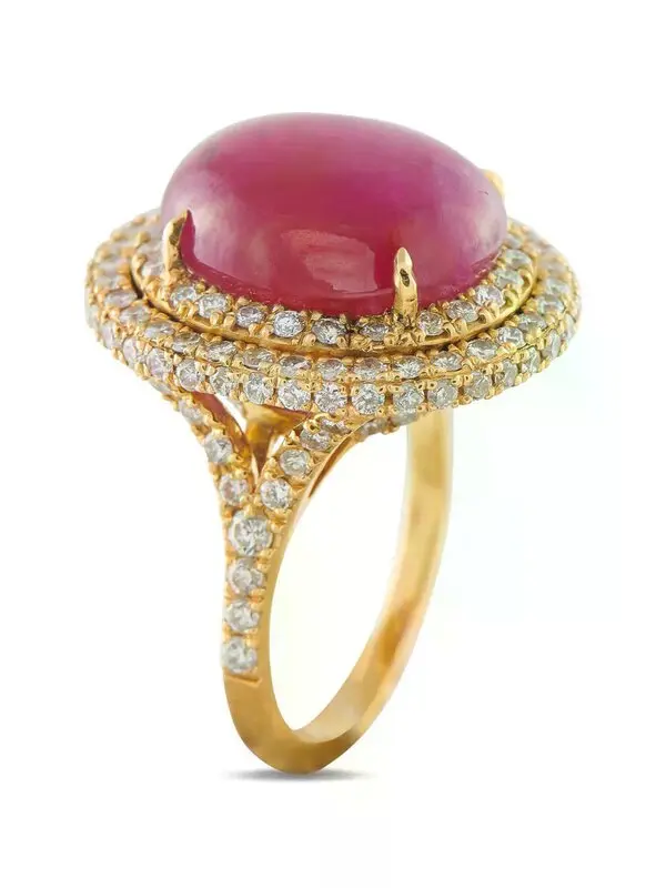 LB EXCLUSIVE Diamond And Ruby Ring