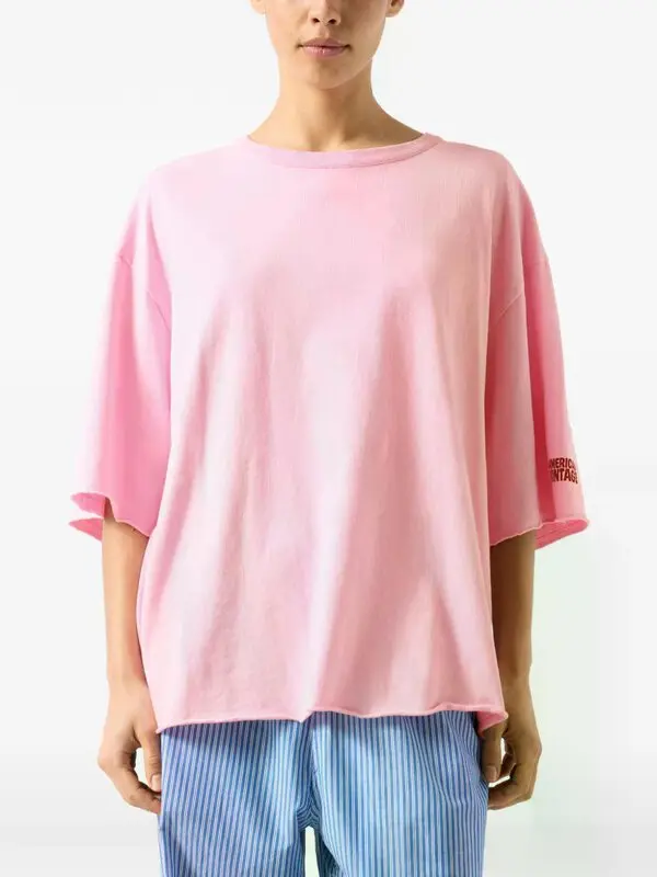 American Vintage Short-sleeve Crew-neck T-shirt