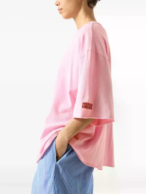 American Vintage Short-sleeve Crew-neck T-shirt