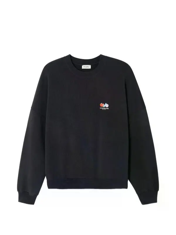 American Vintage Atubay Round-neck Sweatshirt - Black