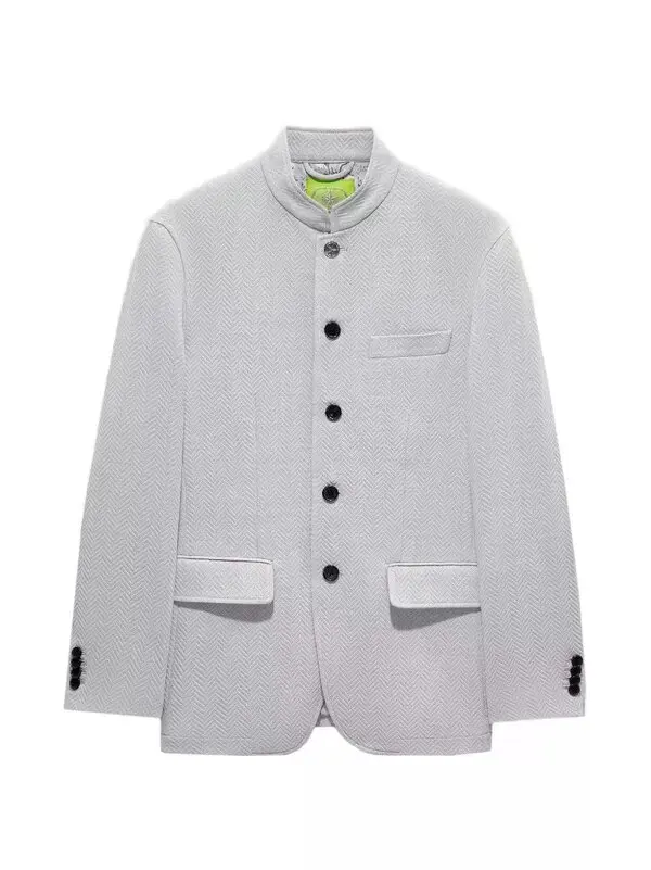 Shanghai Tang Button-detailed Jacket - Grey