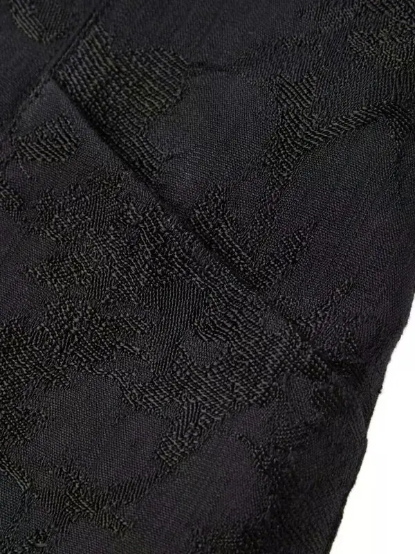 Shanghai Tang Jacquard Short Sleeve Jacket
