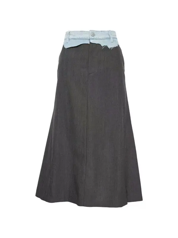 MAISON MARGIELA Tailoring Long Wool Skirt