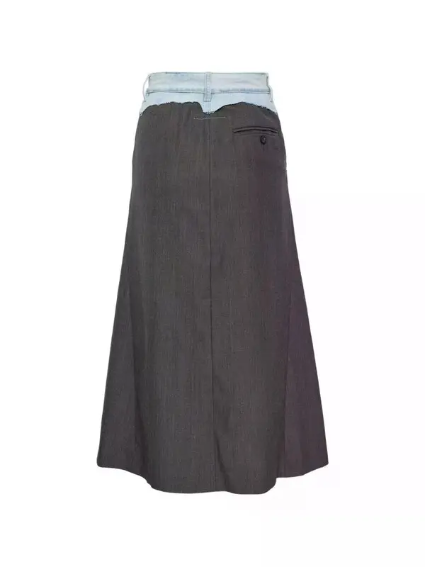 MAISON MARGIELA Tailoring Long Wool Skirt