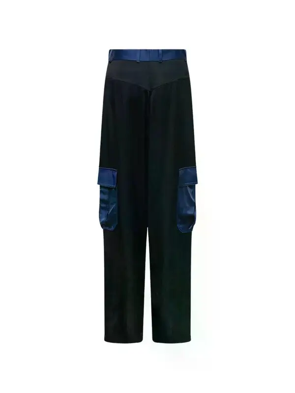 Stella McCartney Envers Satin Pocket Trousers
