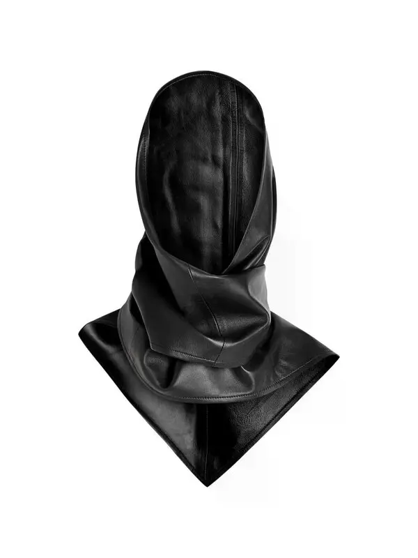 Nour Hammour Leather Balaclava