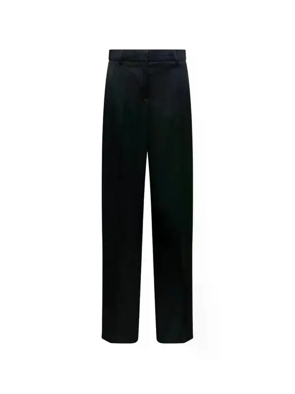 Stella McCartney Satin High-waist Trousers