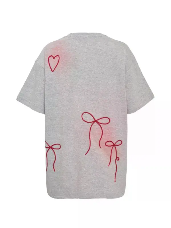 Andersson Bell Ribbon-embroidery Spray T-shirt