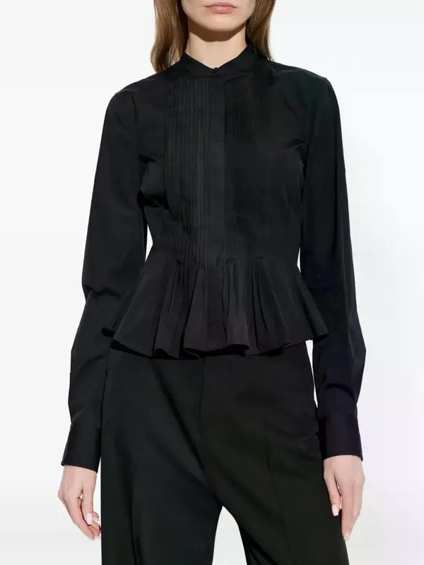 Alexander McQueen Pleated Shirt