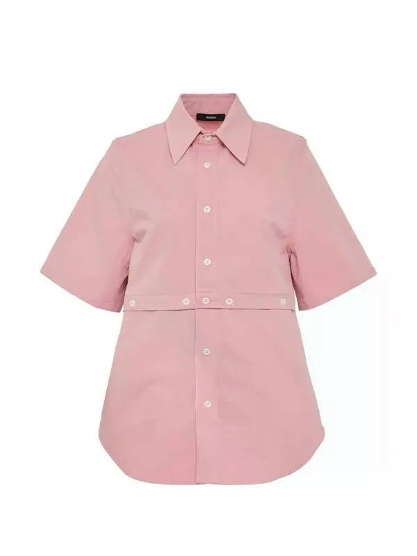 BONBOM Detachable Swing Shirt - Pink