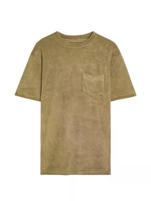 AURELIEN Pocket Crew-neck T-shirt - Green