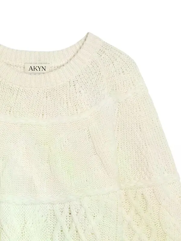 AKYN Cable-knit Sweater