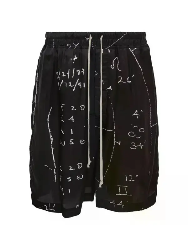 Rick Owens Faun Shorts - Black