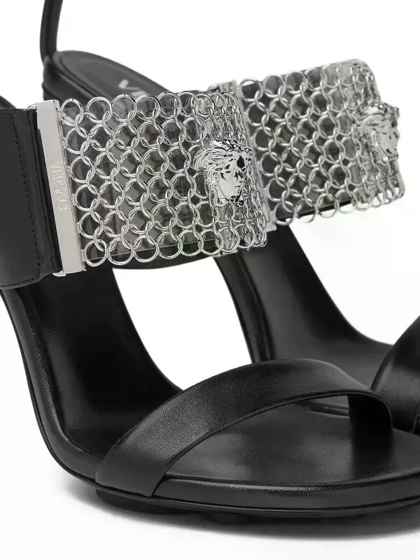 Versace Pincer Heeled Sandals