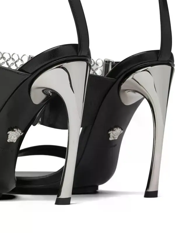Versace Pincer Heeled Sandals
