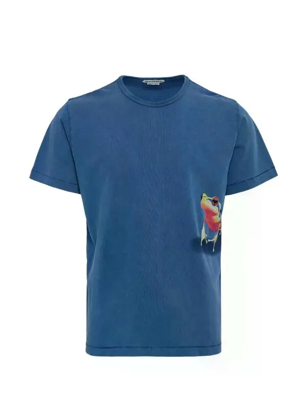 JW Anderson Peeking Frog T-shirt - Blue
