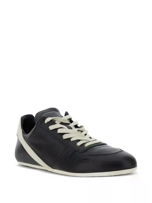 Rick Owens Striped Panel Sneakers