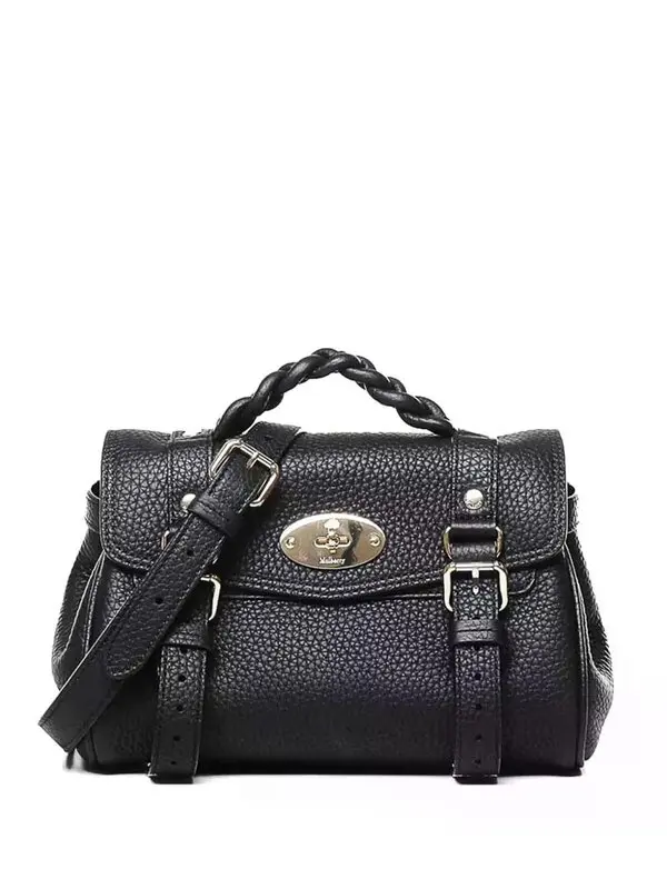 Mulberry Mini Alexa Braided-handle Satchel