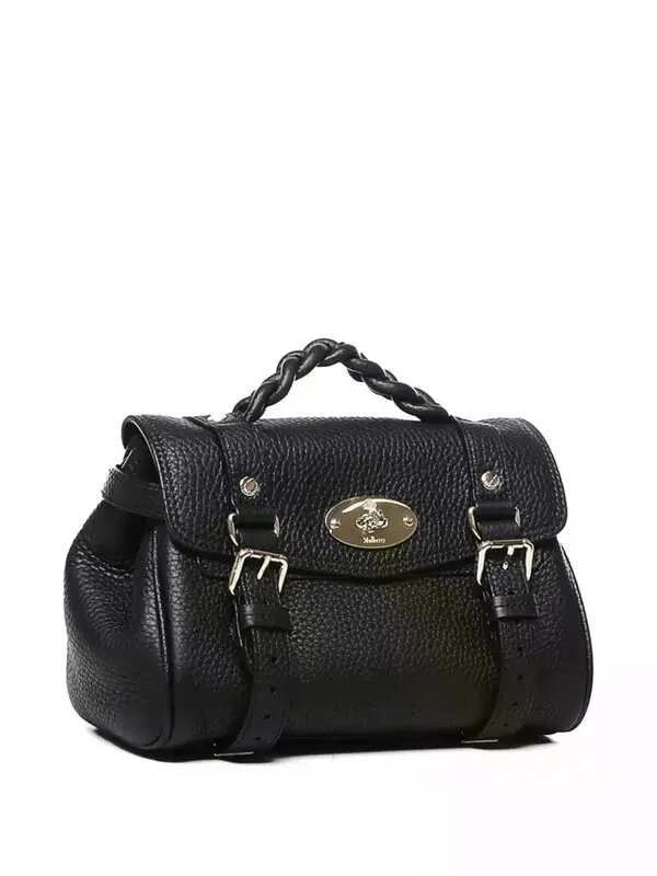 Mulberry Mini Alexa Braided-handle Satchel