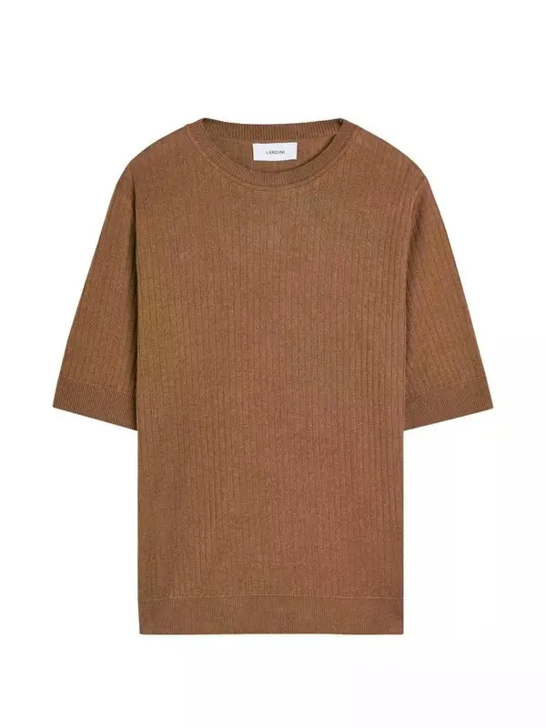 LARDINI Ribbed T-shirt