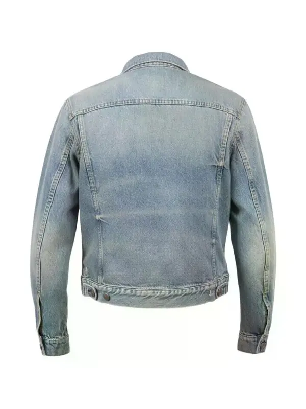 R13 Buttoned Denim Trucker Jacket