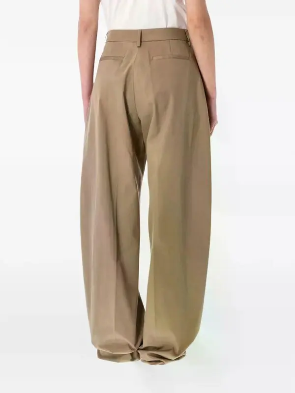 THELATEST Dina Belt-loop Trousers - Neutrals