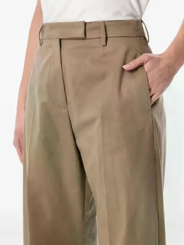 THELATEST Dina Belt-loop Trousers - Neutrals