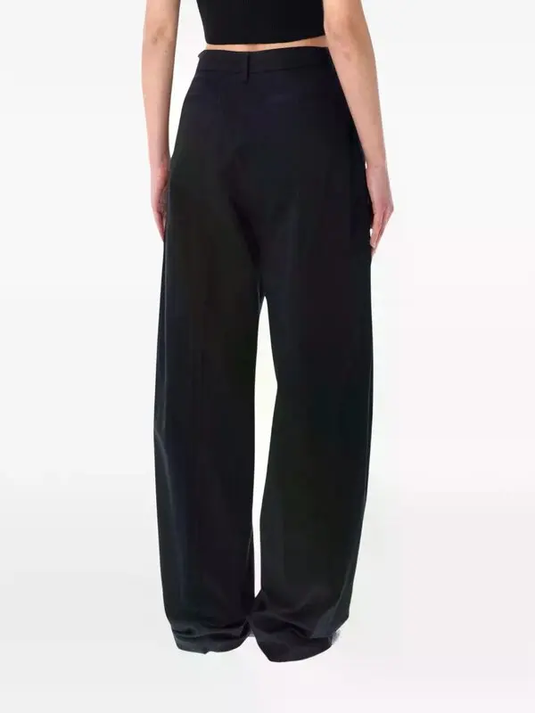 THELATEST Belt-loop Trousers - Black