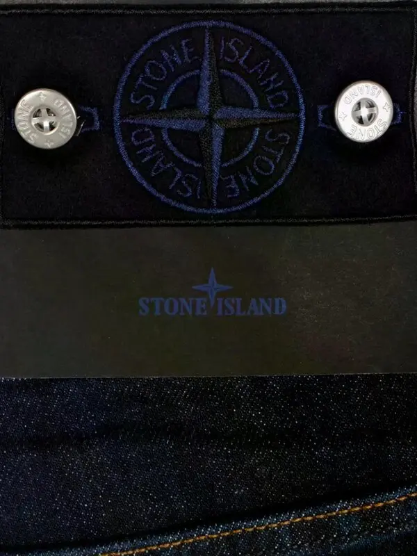 Stone Island Logo-embroidered Jeans