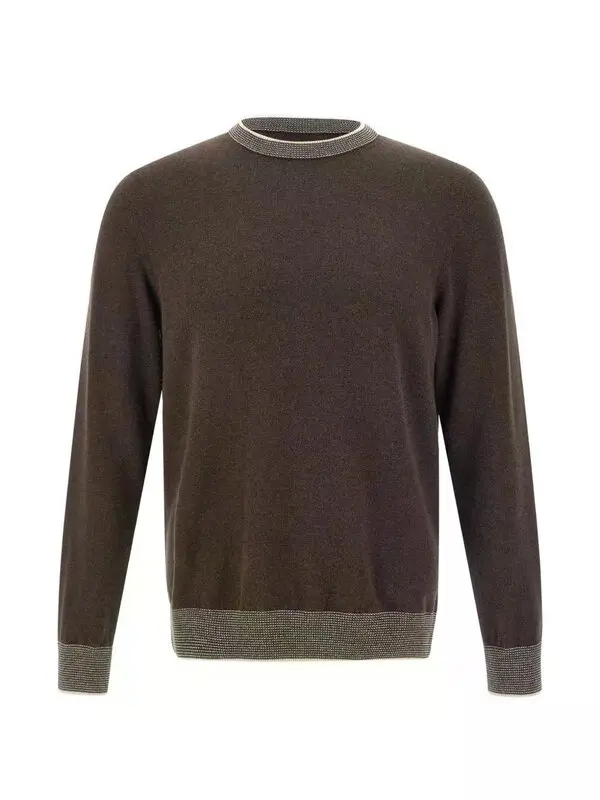 Peserico Ribbed Crew-neck Sweater