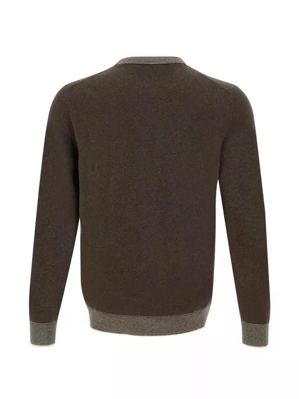 Peserico Ribbed Crew-neck Sweater