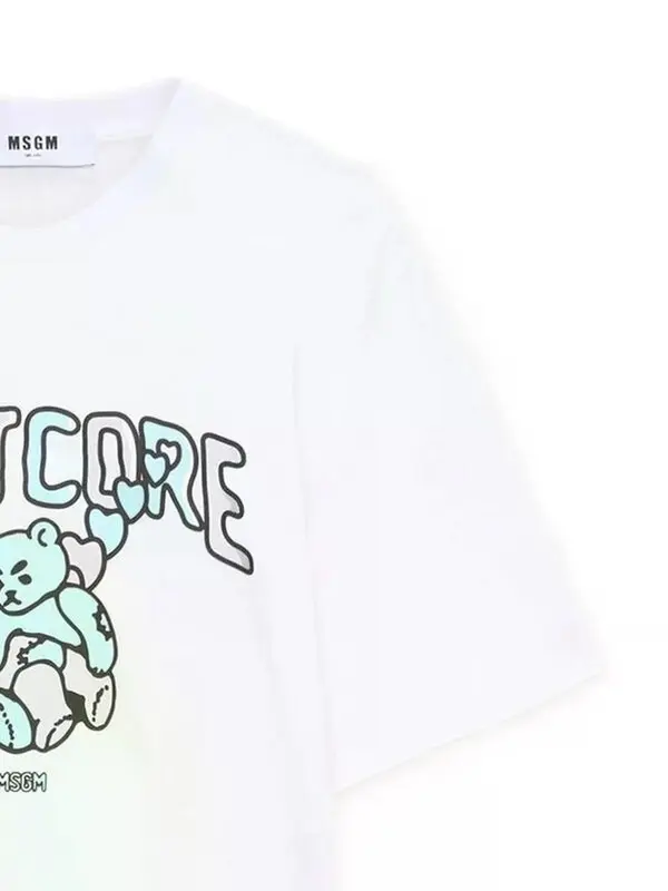 MSGM Graphic-print T-shirt