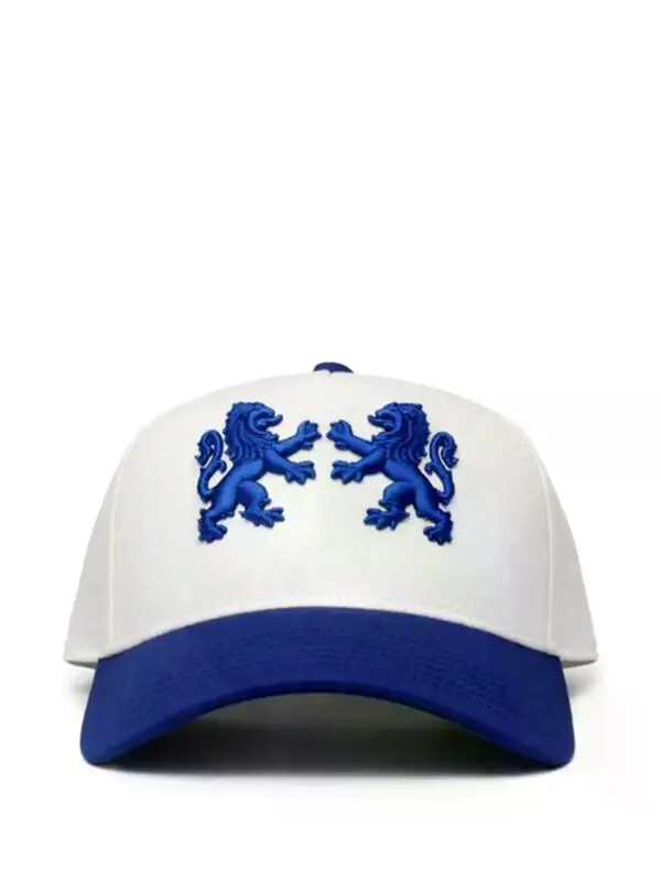 CAVENDISH Lion-motif Baseball Cap - Neutrals