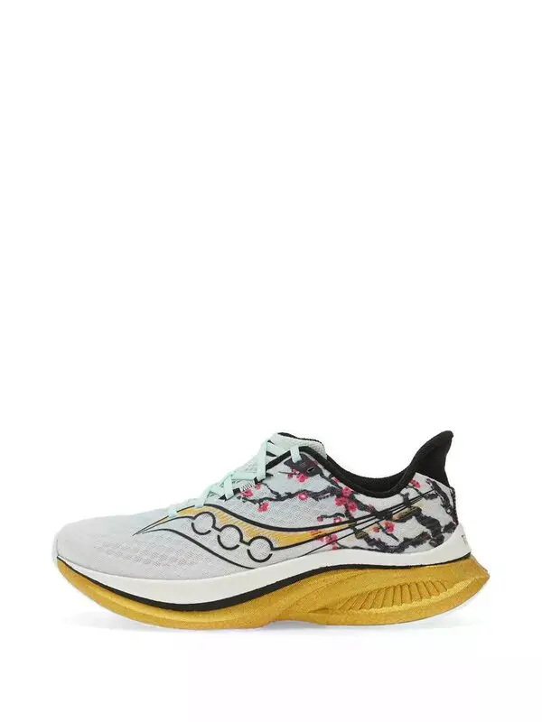 Saucony Endorphin Speed 5 Floral-print Sneakers - Grey