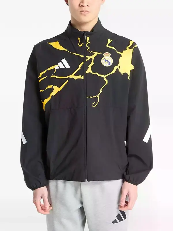 Adidas X Real Madrid X Marvel Avengers Z.n.e. Anthem Jacket - Black