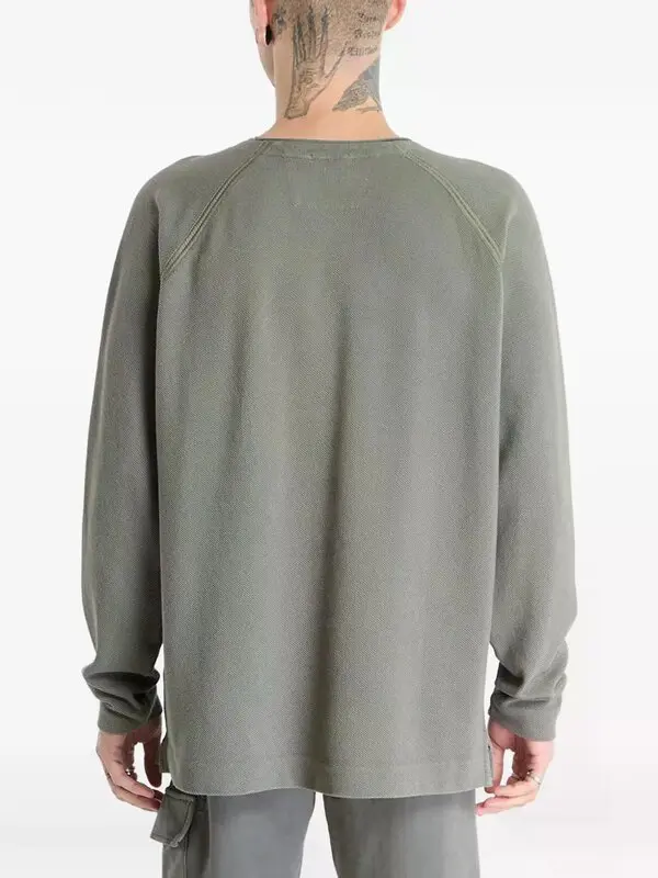 C.P. COMPANY Pigment-dyed Mock-neck Sweatshirt