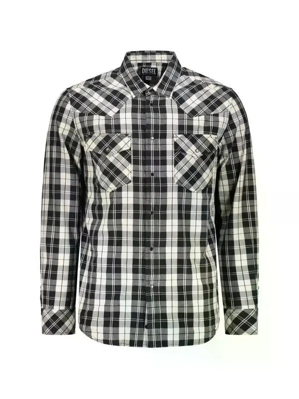 DIESEL Checked Patch-pockets Shirt