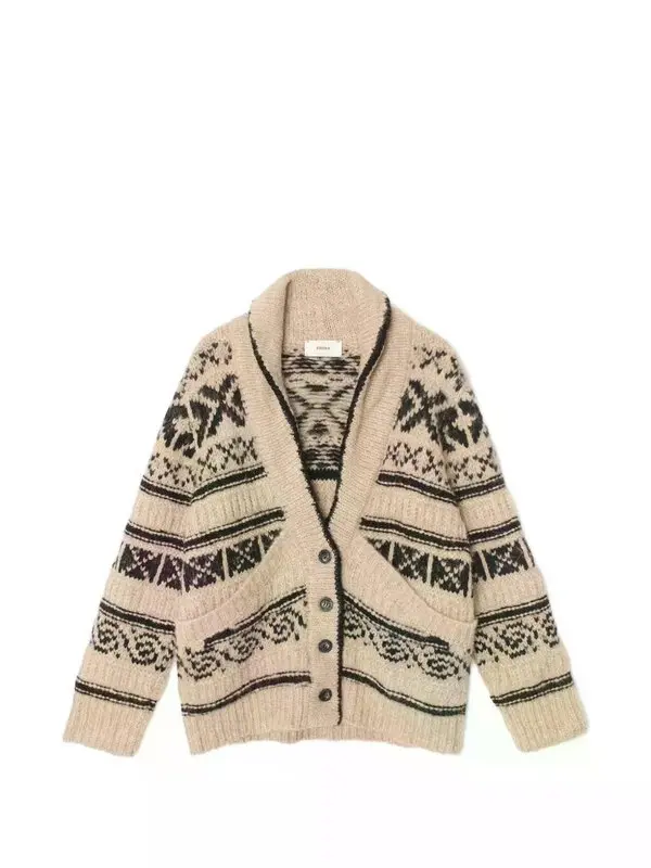 Xirena Fair Isle-knit Cardigan - Neutrals