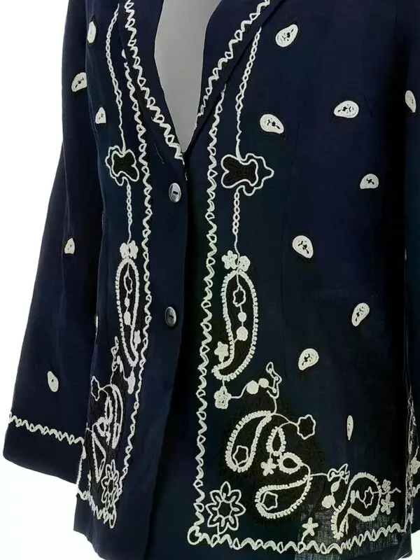 P.a.r.o.s.h Paisley-embroidered Blazer