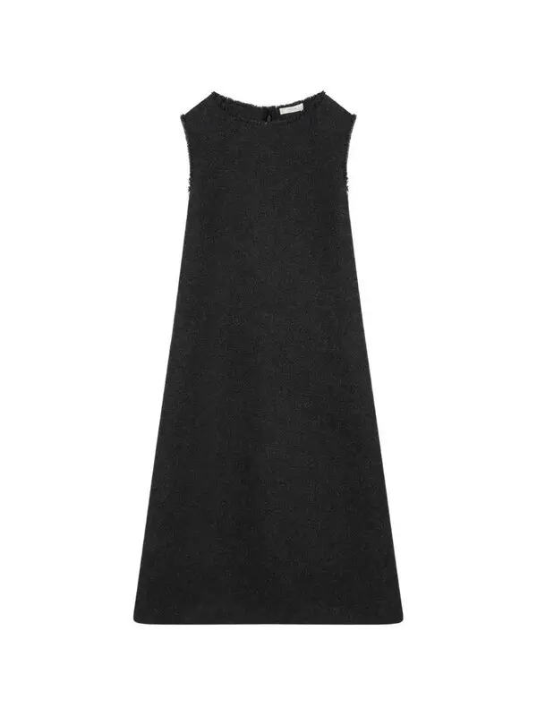 THE ROW Frayed A-line Dress