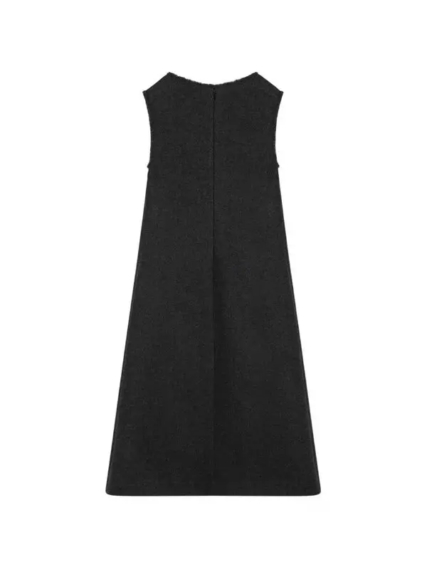 THE ROW Frayed A-line Dress