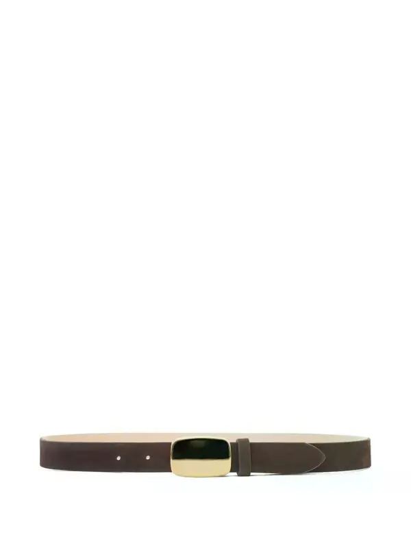L'Agence Hennie Suede Belt - Brown