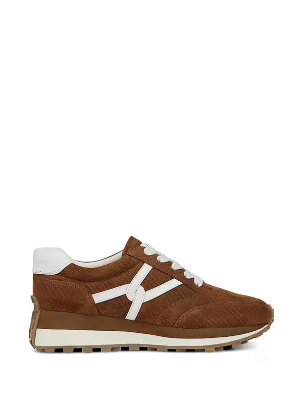 Veronica Beard Valentina Applique Sneakers - Brown
