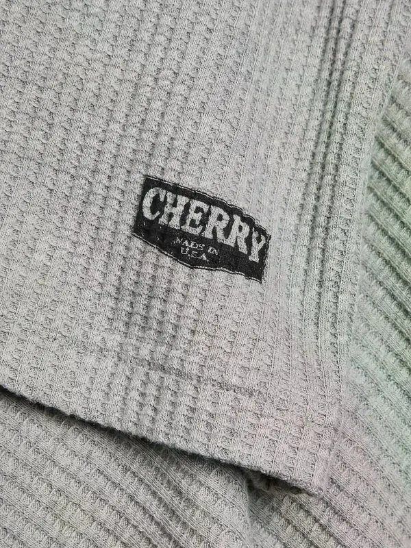 CHERRY LA Waffle Button T-shirt