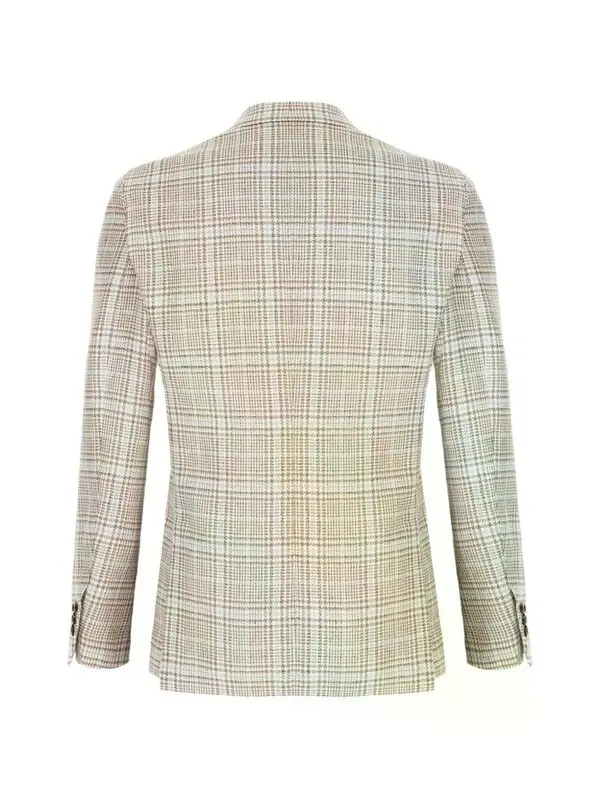 LARDINI Checked-pattern Blazer