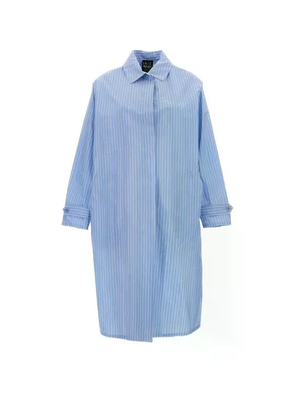 IRIE' Striped Coat - Blue