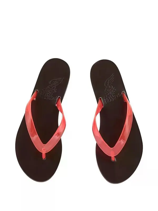 ANCIENT GREEK SANDALS Saionara Flip Flops - Red