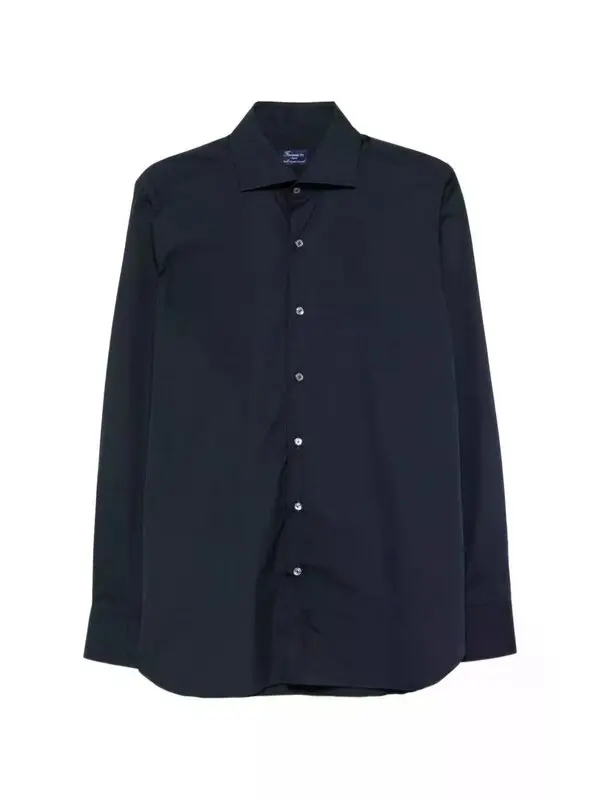 FINAMORE 1925 Napoli Button-fastening Shirt - Blue