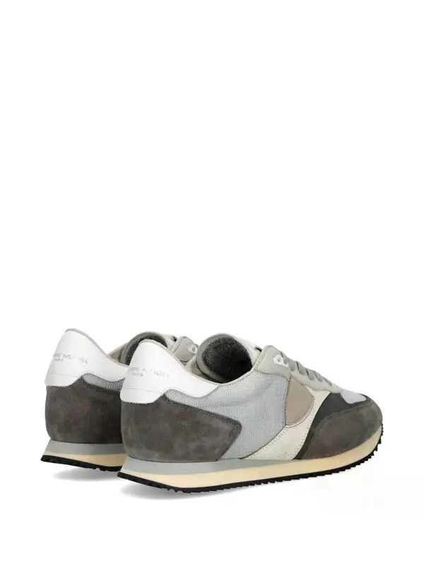 Philippe Model Leather Panelled Sneakers