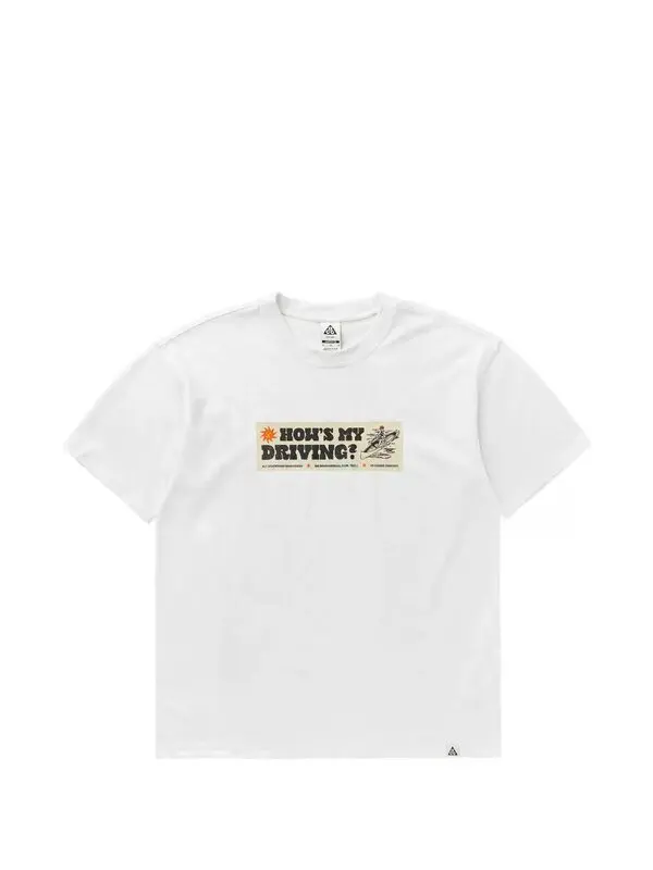 Nike Oc Canoe Sticker Graphic-print T-shirt